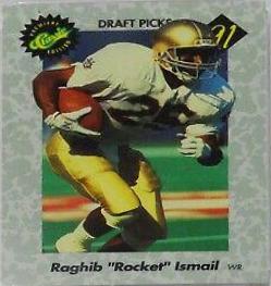 Rocket Ismail #1 Prices | 1991 Classic | Football Cards