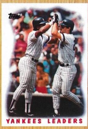 Yankees Leaders #406 Prices | 1987 Topps | Baseball Cards