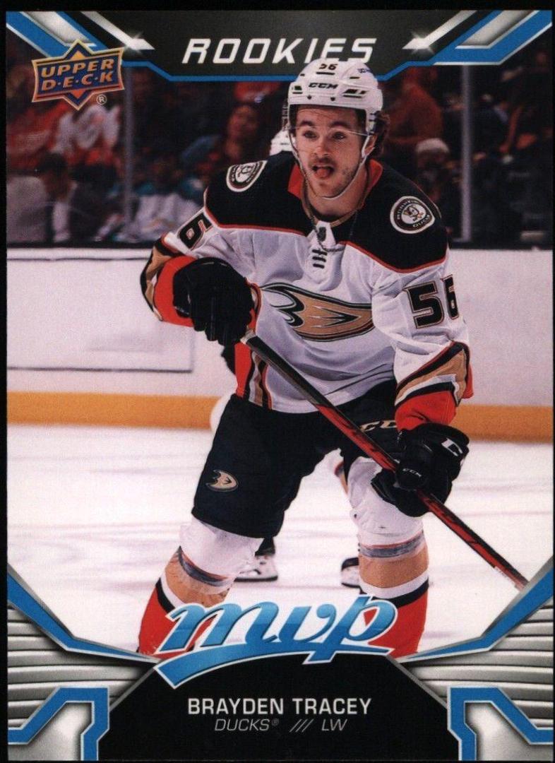 Brayden Tracey #226 Prices [Rookie] | 2022 Upper Deck MVP | Hockey Cards