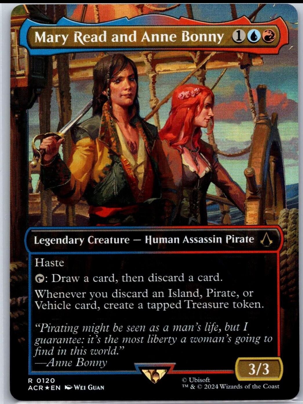 Mary Read and Anne Bonny #120z Prices | Magic Assassin's Creed | Magic ...