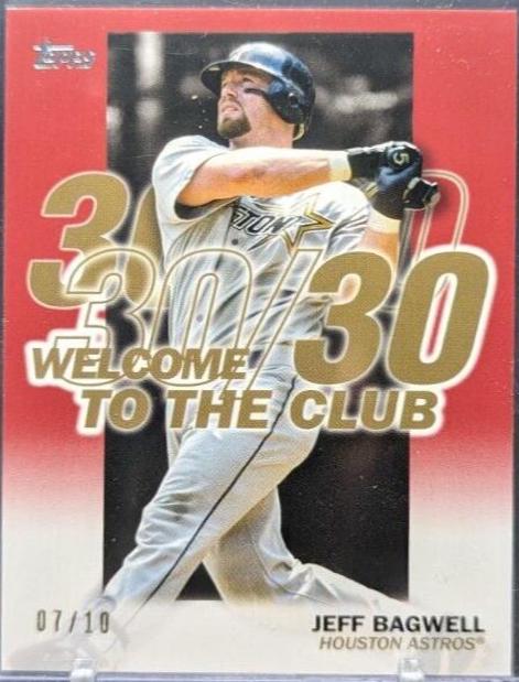 Jeff Bagwell [Red] #WC-20 Prices | 2023 Topps Welcome to the Club ...