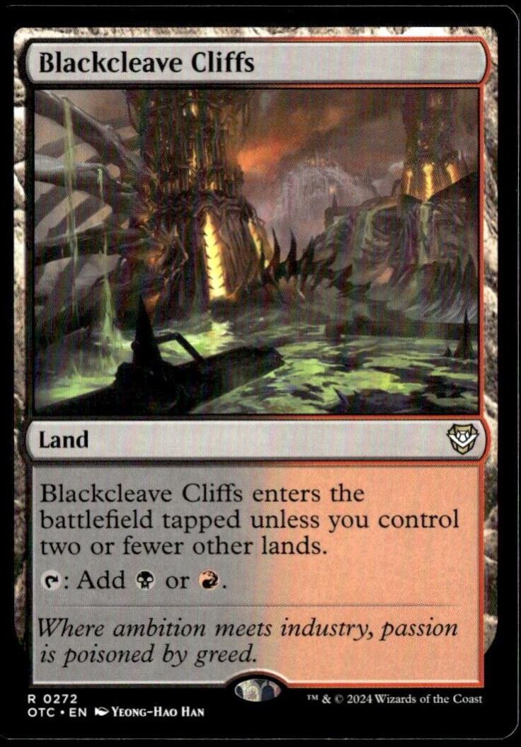 Blackcleave Cliffs #272 Prices | Magic Outlaws of Thunder Junction ...