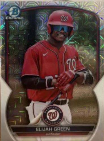 Elijah Green [SP Variation Mega Box Mojo Refractor] #BCP-23 Prices ...