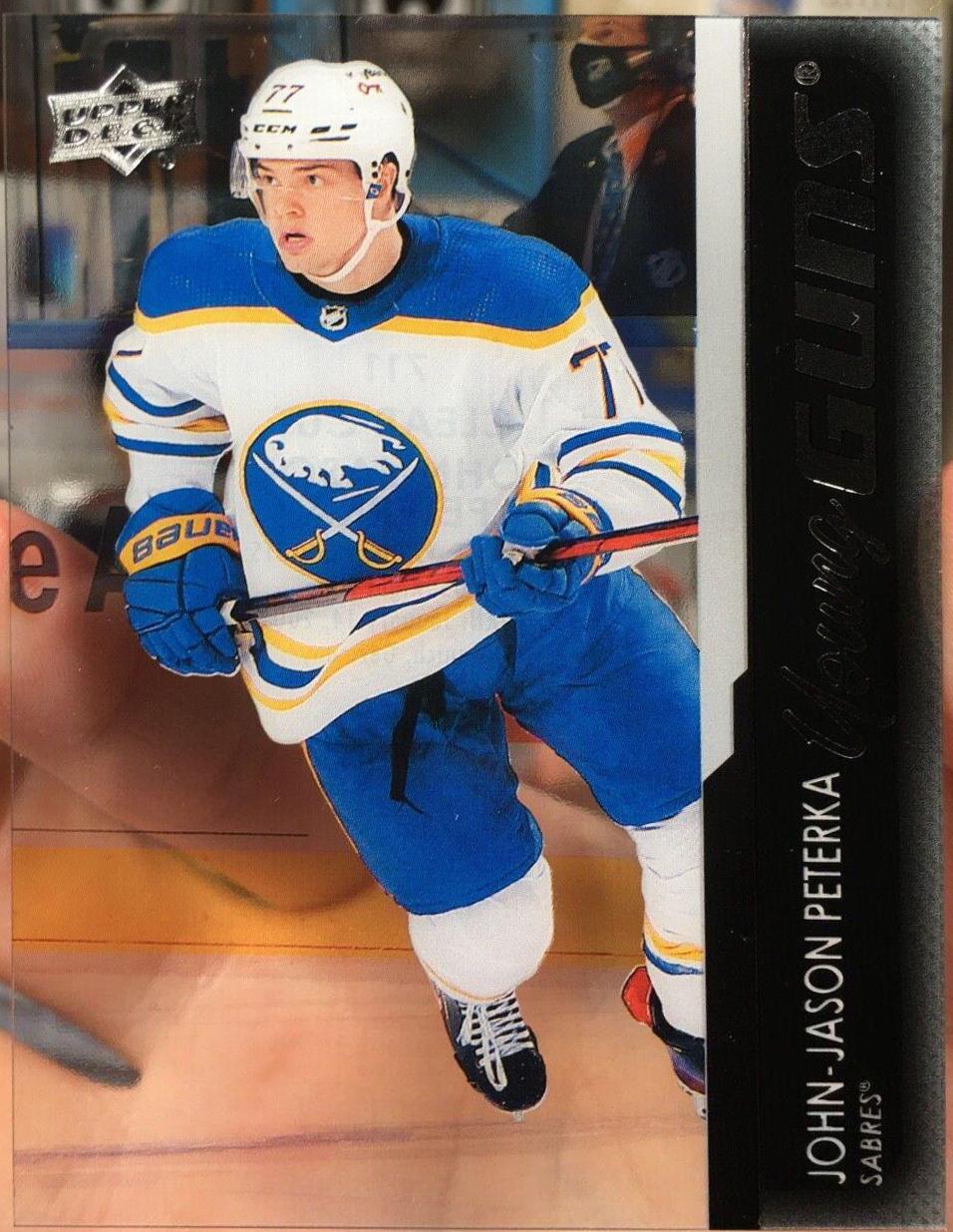 John Jason Peterka [Clear Cut] #711 Prices | 2021 Upper Deck | Hockey Cards