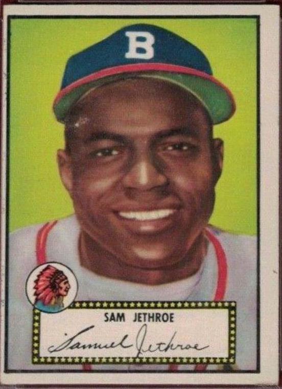 Sam Jethroe #27 Prices | 1952 Topps | Baseball Cards
