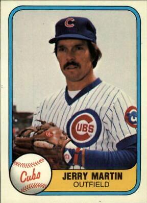 Jerry Martin #295 Prices | 1981 Fleer | Baseball Cards