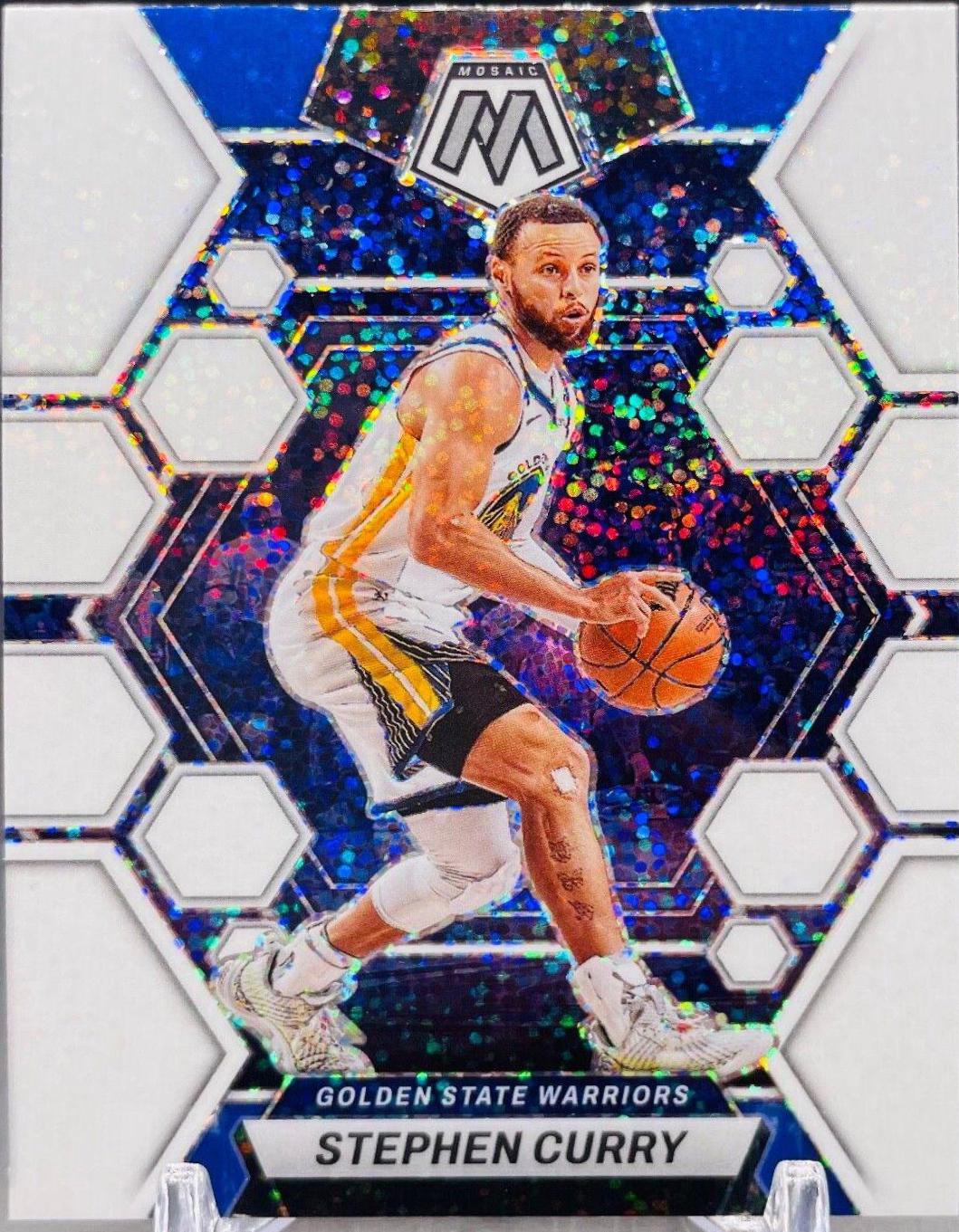Stephen Curry [White Sparkle] #92 Prices | 2022 Panini Mosaic ...