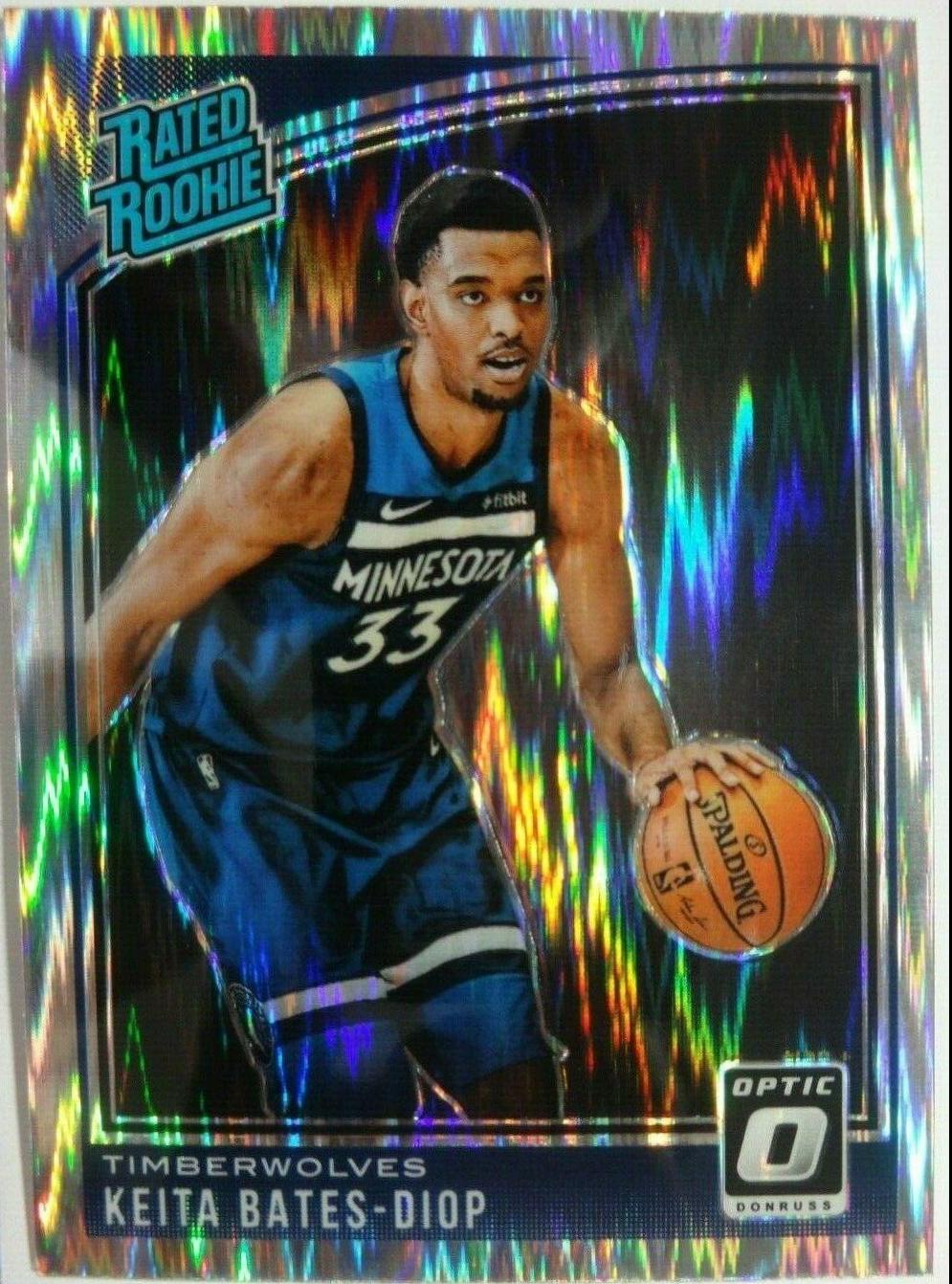 Keita Bates Diop [Shock] #191 Prices | 2018 Panini Donruss Optic ...