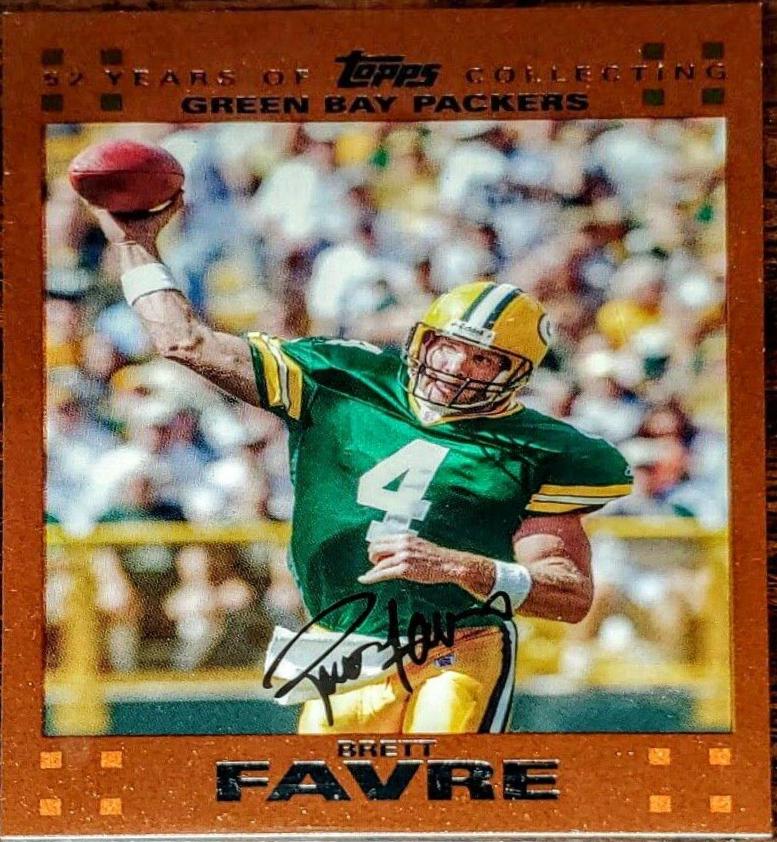 Brett Favre [Gold] #19 Prices | 2007 Topps | Football Cards