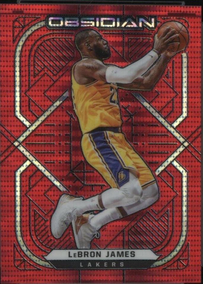 LeBron James [Lucky Envelopes] #49 Prices | 2020 Panini Obsidian ...