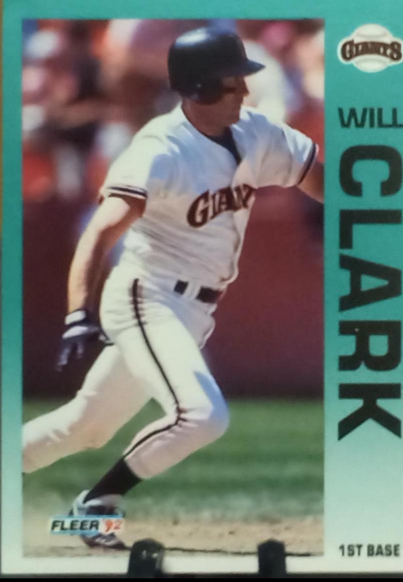 Will Clark #631 Prices | 1992 Fleer | Baseball Cards