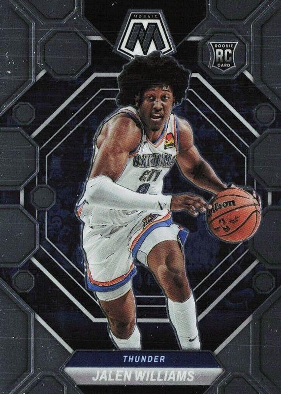 Jalen Williams #217 Prices [Rookie] | 2022 Panini Mosaic | Basketball Cards