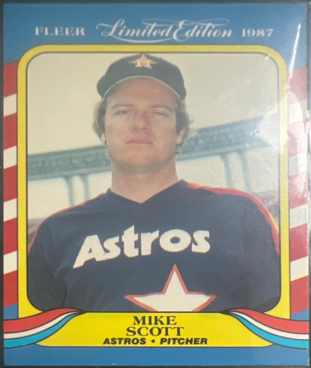 Mike Scott #38 Prices | 1987 Fleer Limited Edition | Baseball Cards