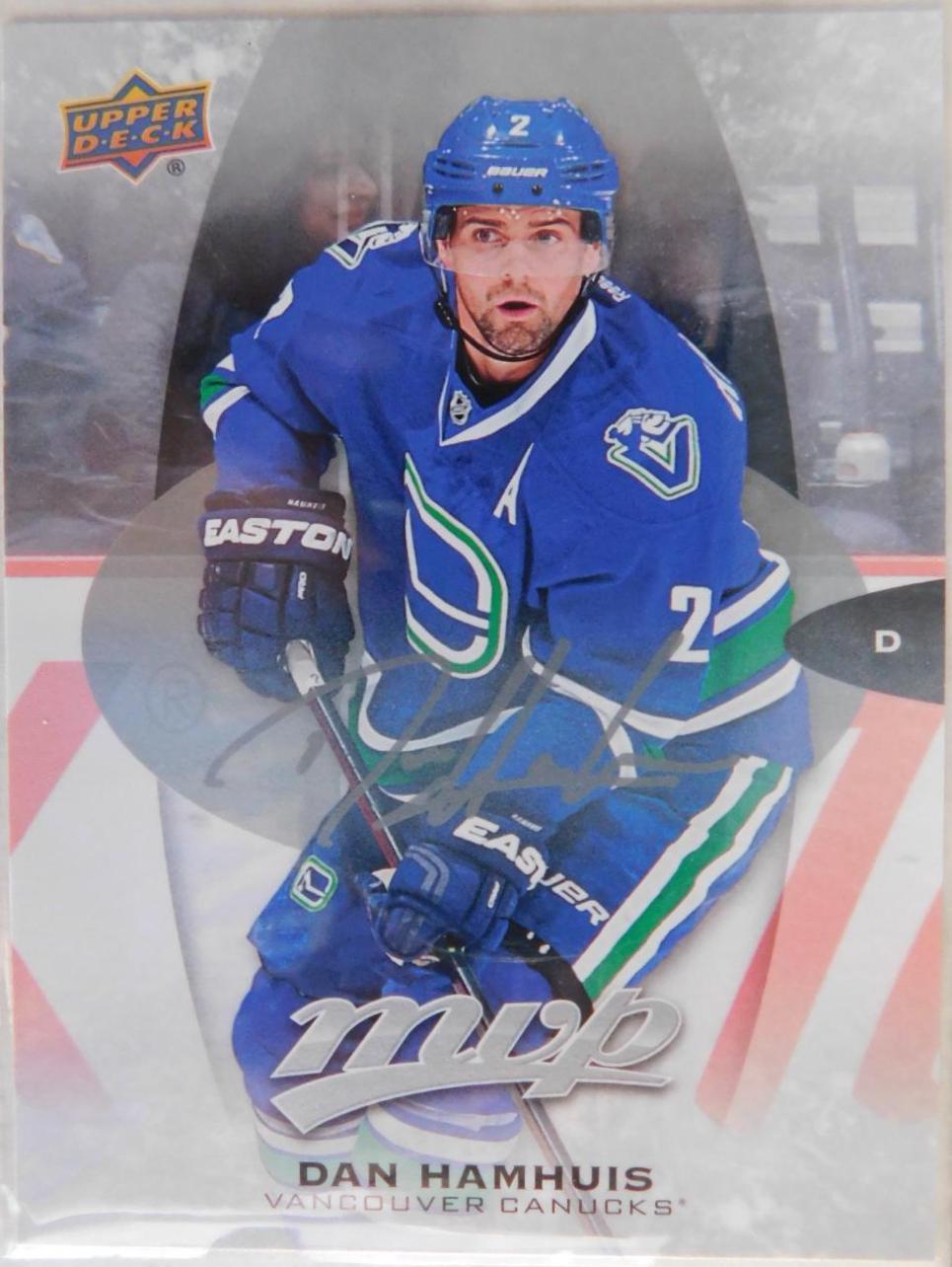 Dan Hamhuis #123 Prices | 2016 Upper Deck MVP | Hockey Cards