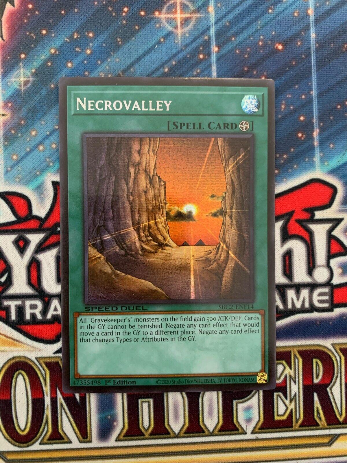 Prix de Necrovalley [Prismatic Secret Rare] SBC2-ENF14 | YuGiOh Speed Duel: Battle City Finals ...