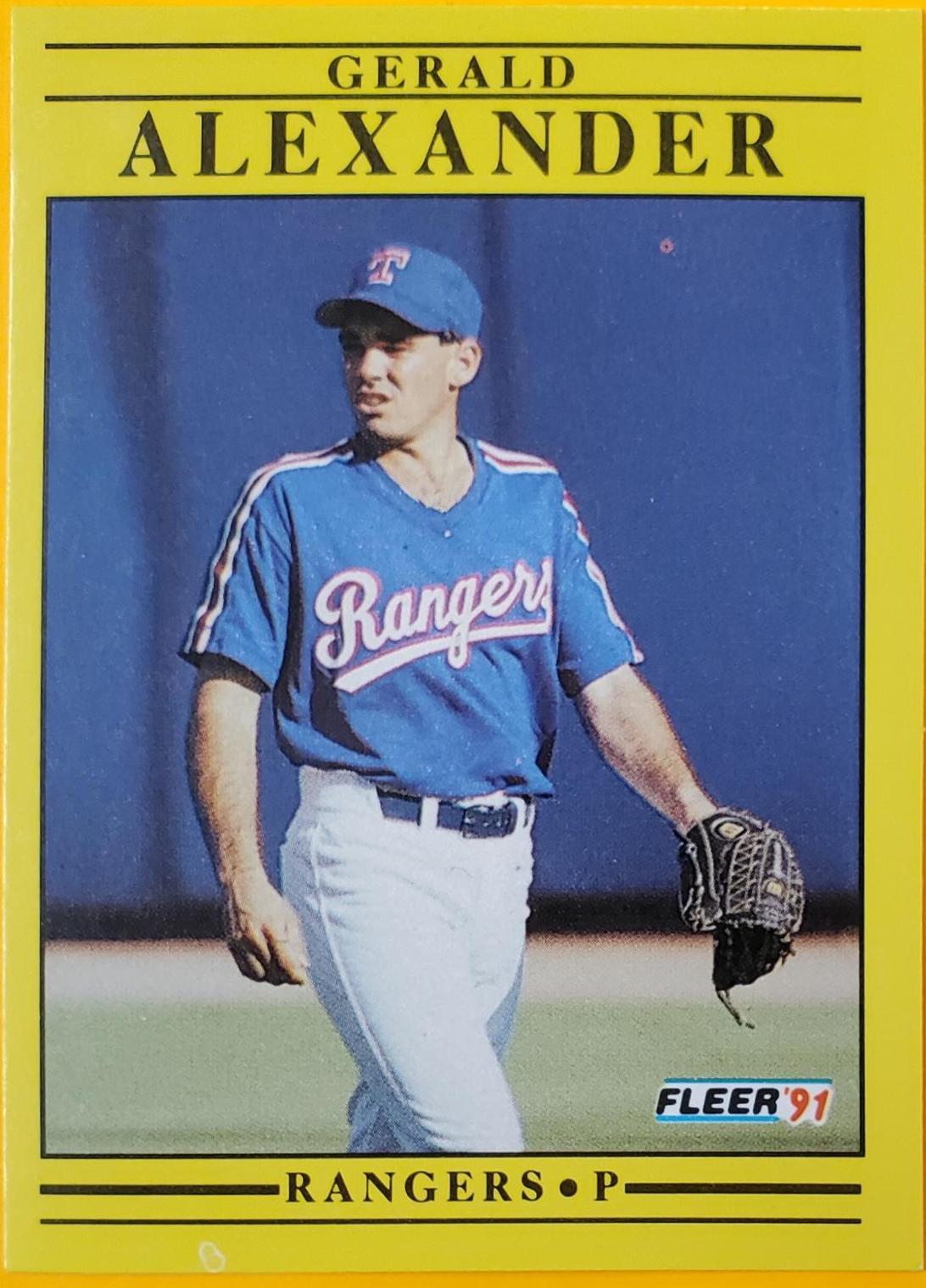 Gerald Alexander #278 Prices [Rookie] | 1991 Fleer | Baseball Cards