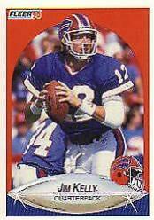 Jim Kelly #113 Prices | 1990 Fleer | Football Cards
