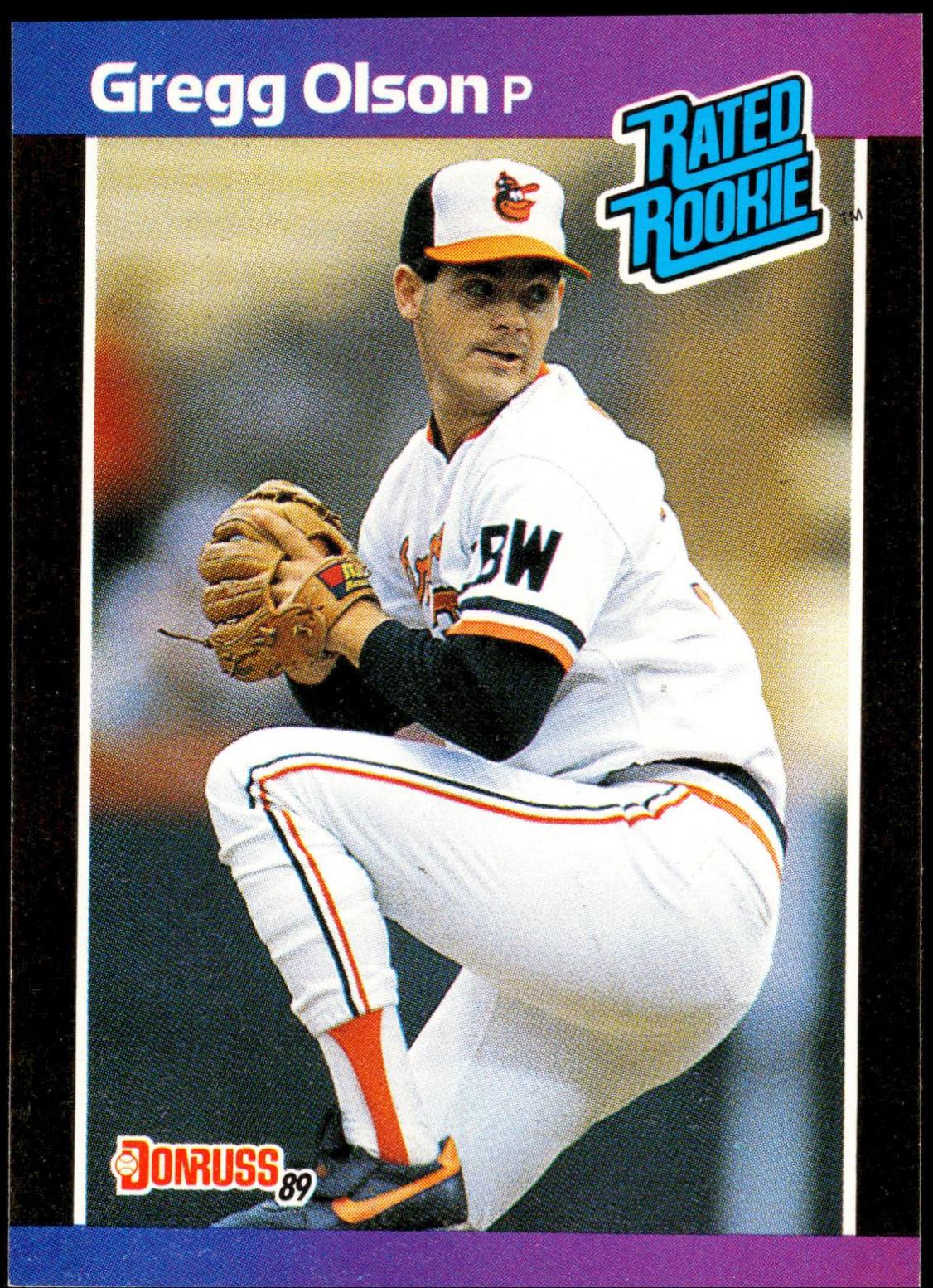 Gregg Olson #46 Prices [Rookie] | 1989 Donruss | Baseball Cards