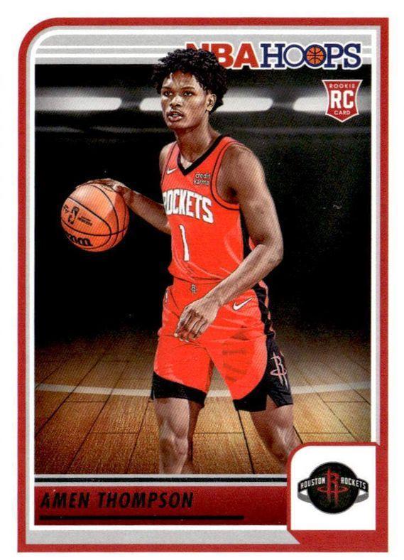 Amen Thompson #242 Prices [Rookie] | 2023 Panini Hoops | Basketball Cards