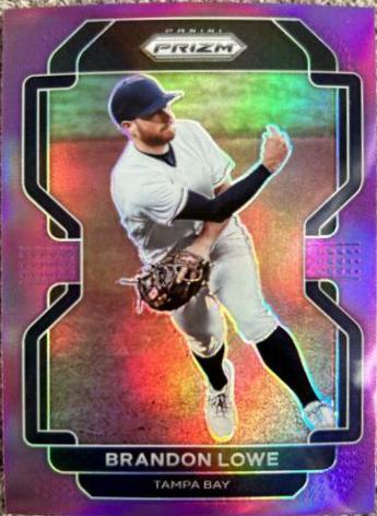 Brandon Lowe [Purple Prizm] #120 Prices | 2022 Panini Prizm | Baseball ...