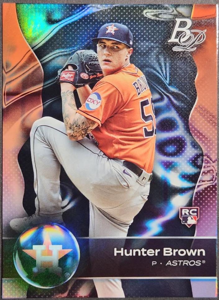 Hunter Brown #16 Prices [Rookie] | 2023 Bowman Platinum | Baseball Cards