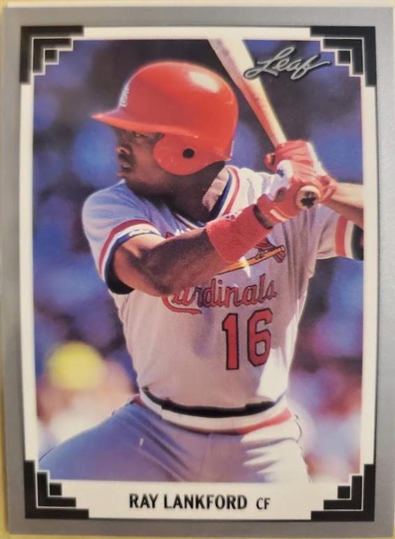 Ray Lankford #523 Prices [Rookie] | 1991 Leaf | Baseball Cards