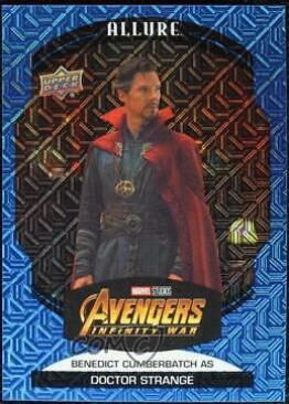 Benedict Cumberbatch as Doctor Strange [Blue Line] #77 Prices | Marvel ...