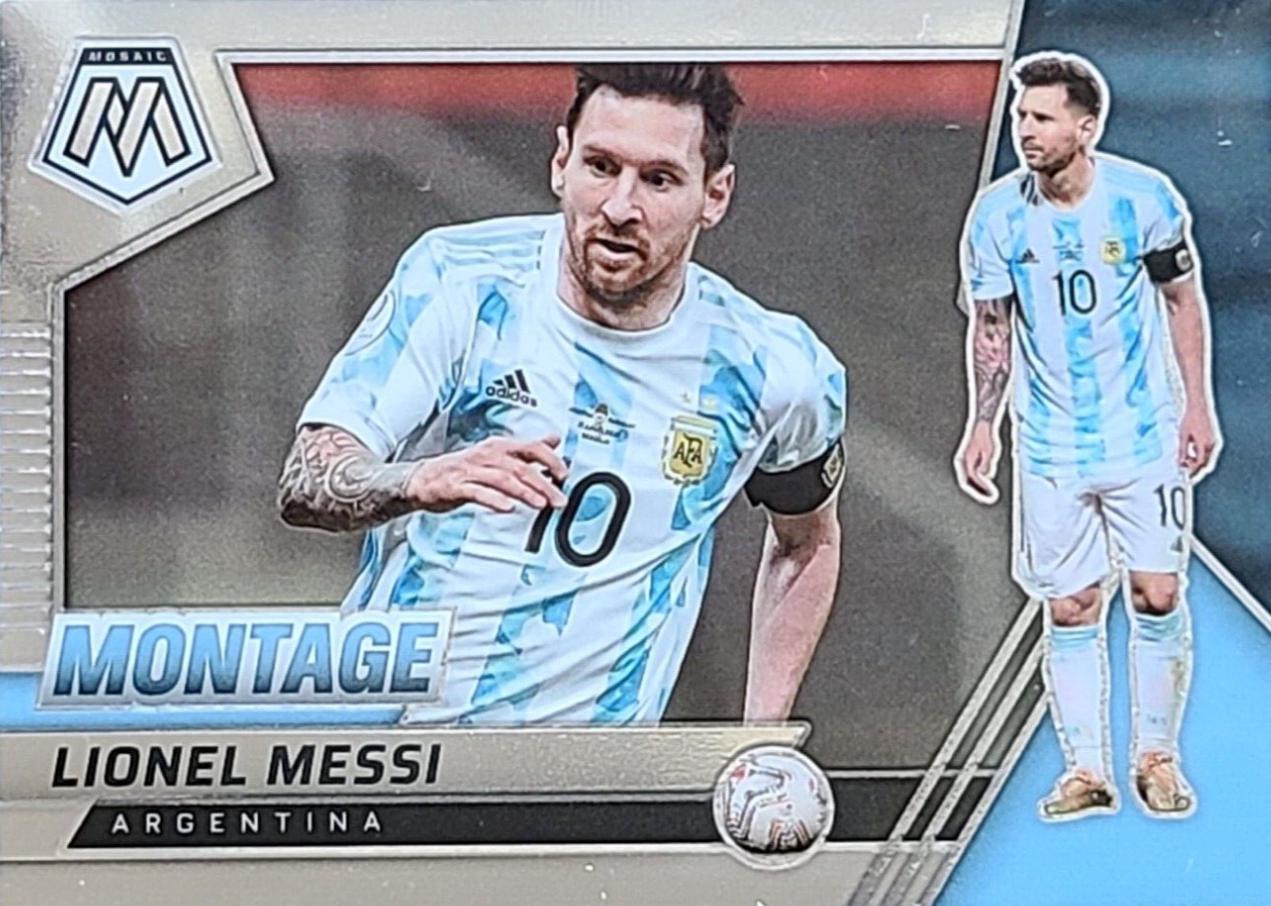 Lionel Messi #10 Prices | 2021 Panini Mosaic Road to FIFA World Cup ...