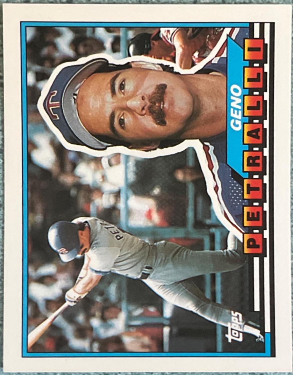Geno Petralli #12 Prices | 1989 Topps Big | Baseball Cards