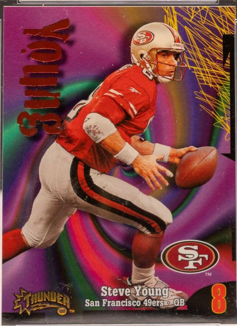 Steve Young #205 Prices | 1998 Skybox Thunder | Football Cards