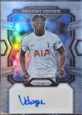 Destiny Udogie [Silver] #S-DU Prices | 2023 Panini Prizm Premier League ...
