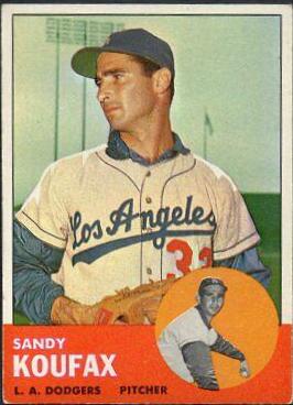 Sandy Koufax #210 Prices | 1963 Topps | Baseball Cards
