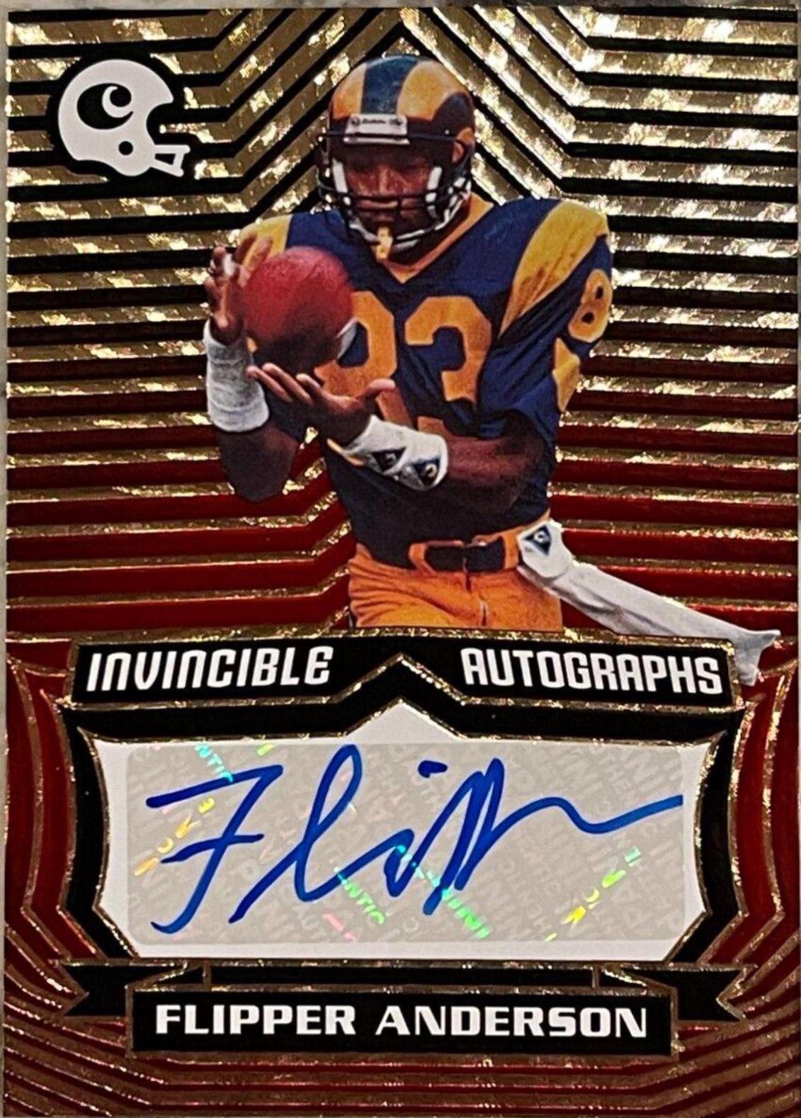 Flipper Anderson #INV-FLA Prices | 2021 Panini Chronicles Invincible ...