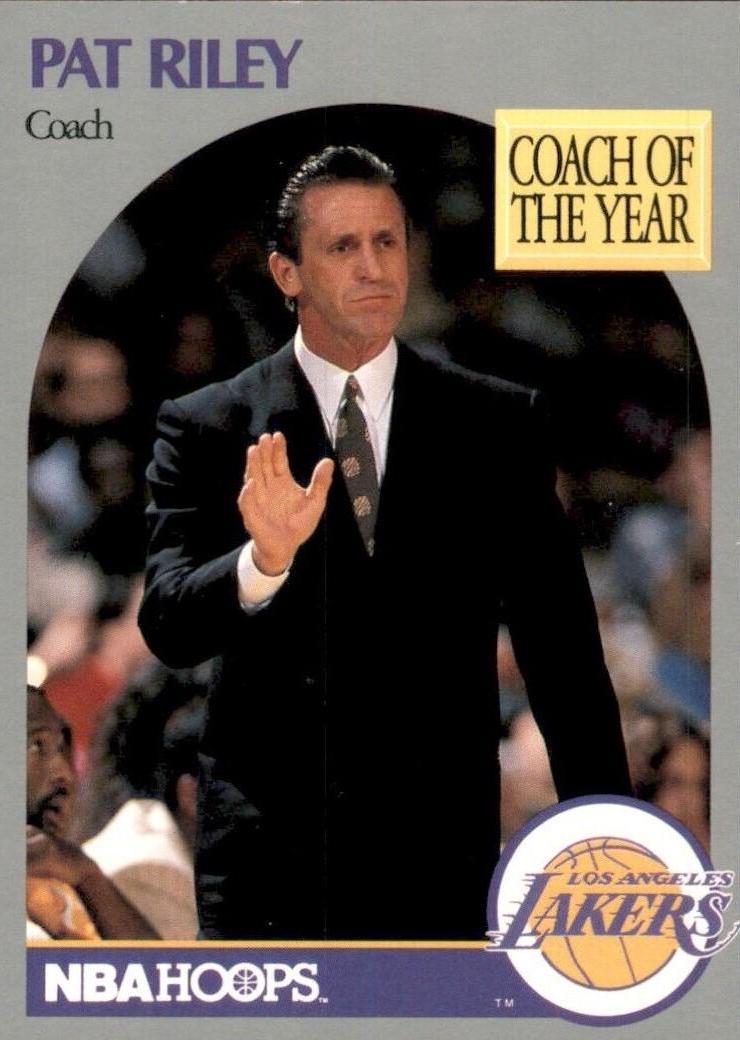 Pat Riley #317 Prices | 1990 Hoops | Basketball Cards