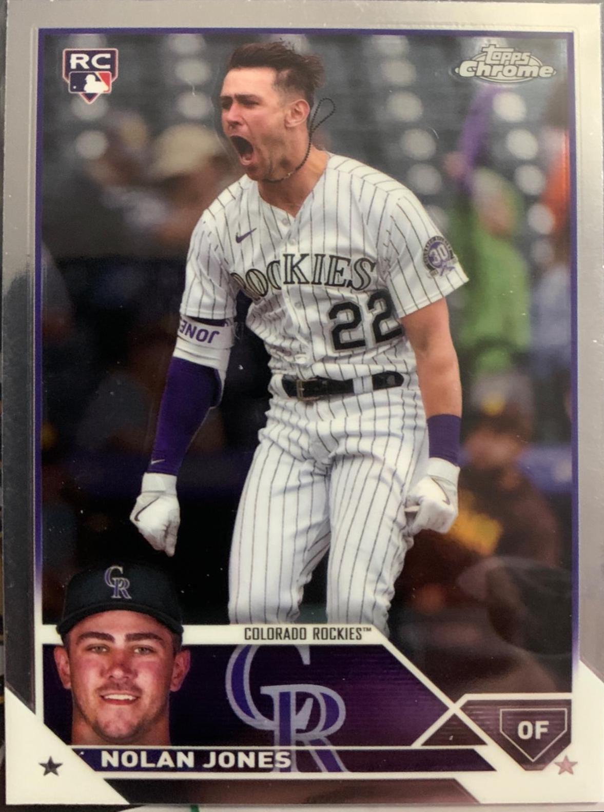 Nolan Jones #USC178 Prices [Rookie] | 2023 Topps Chrome Update ...