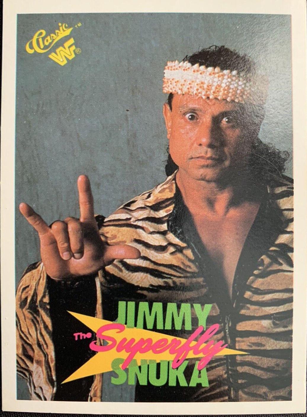 Superfly Jimmy Snuka #69 Prices | 1990 Classic WWF | Wrestling Cards