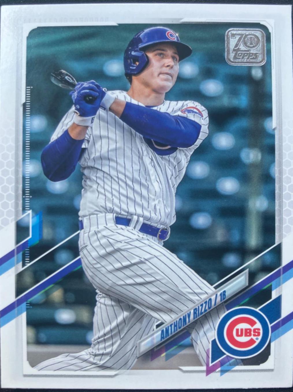 Anthony Rizzo [70th Anniversary Celebration] #241 Prices | 2021 Topps | Baseball Cards