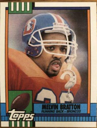 Melvin Bratton #42 Prices | 1990 Topps | Football Cards