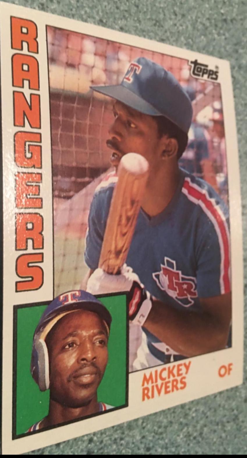 Mickey Rivers #504 Prices | 1984 Topps | Baseball Cards