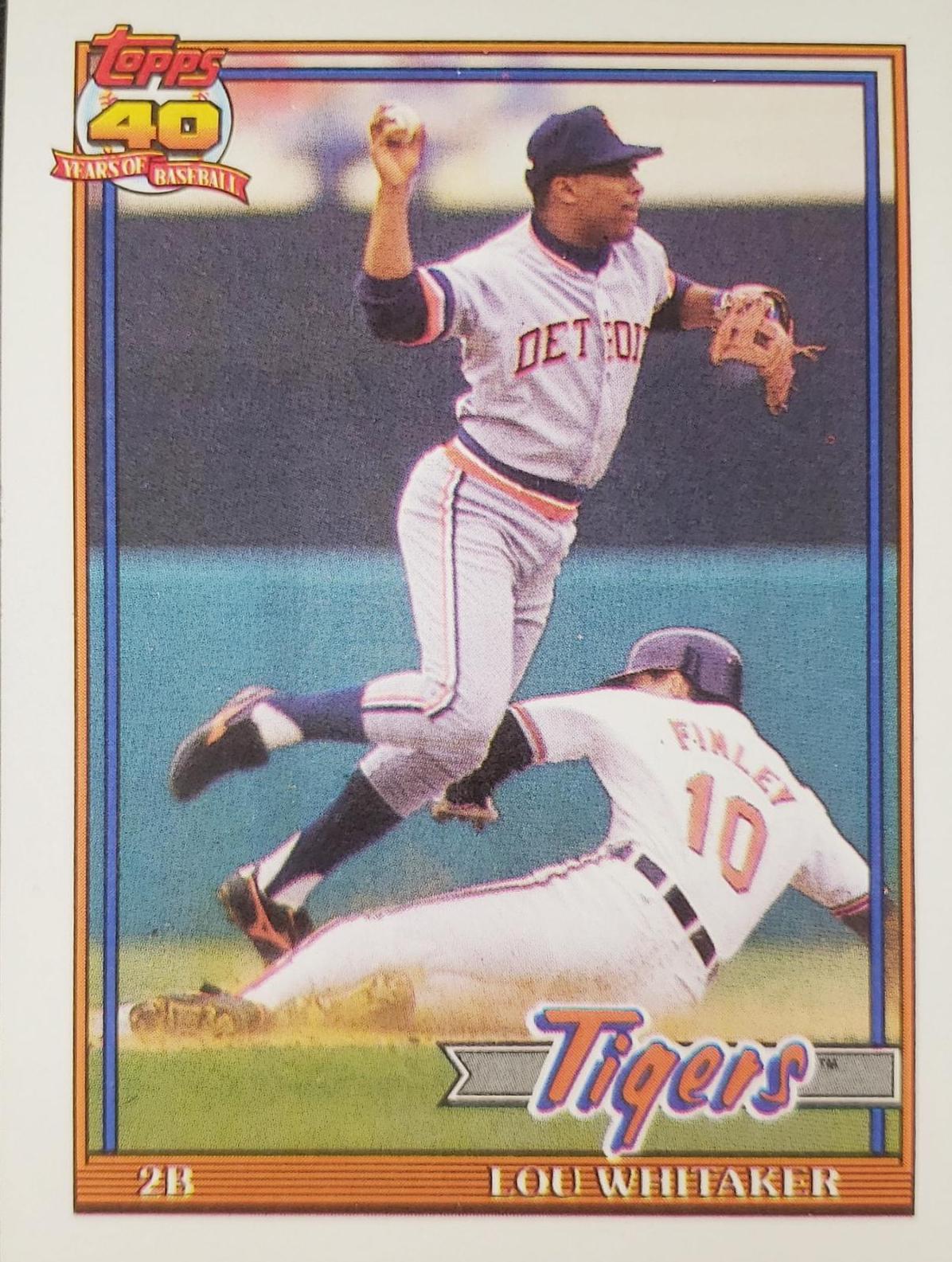 Lou Whitaker #145 Prices | 1991 Topps | Baseball Cards