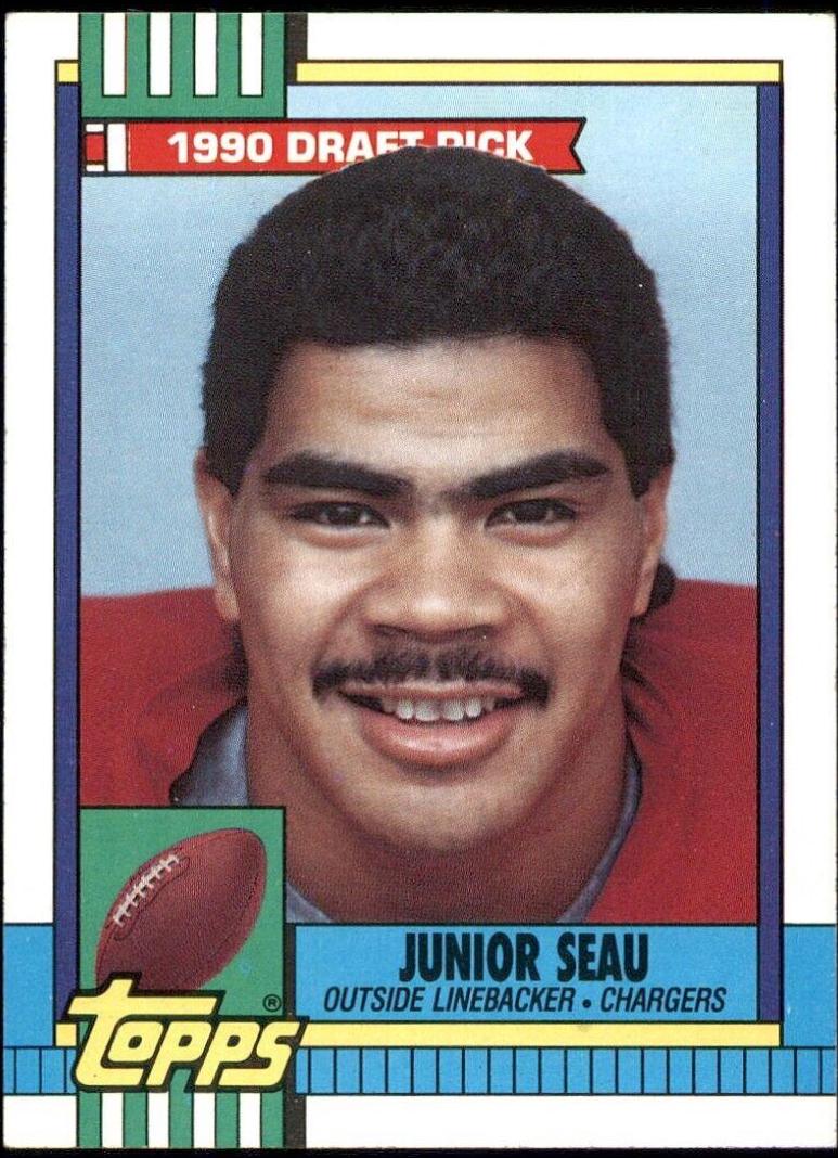 Junior Seau #381 Prices [Rookie] | 1990 Topps | Football Cards