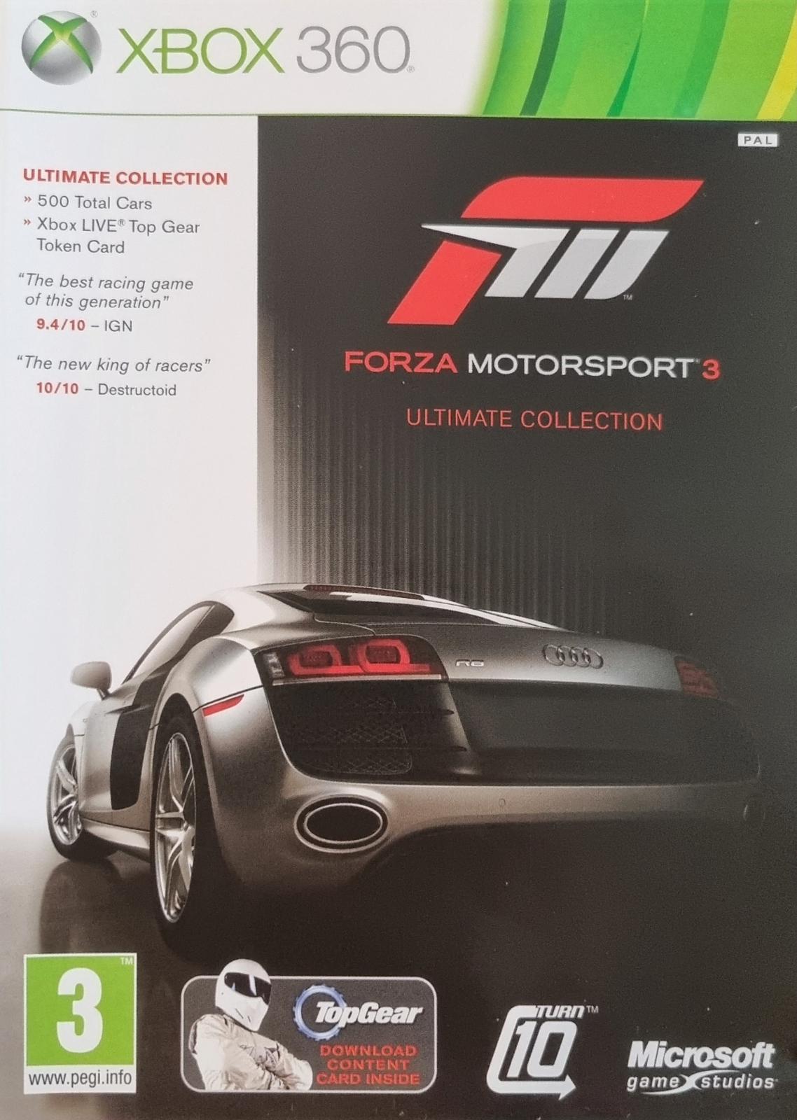 Forza Motorsport 3 [Ultimate Collection] Precios PAL Xbox 360 | Compara ...
