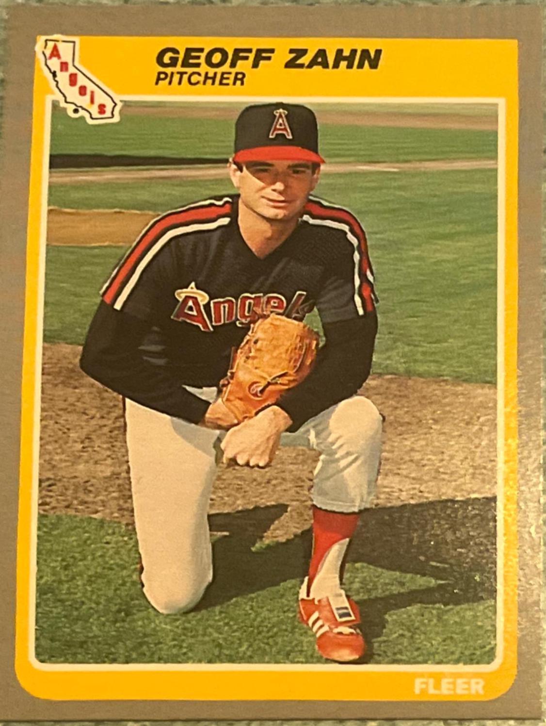 Geoff Zahn #317 Prices | 1985 Fleer | Baseball Cards