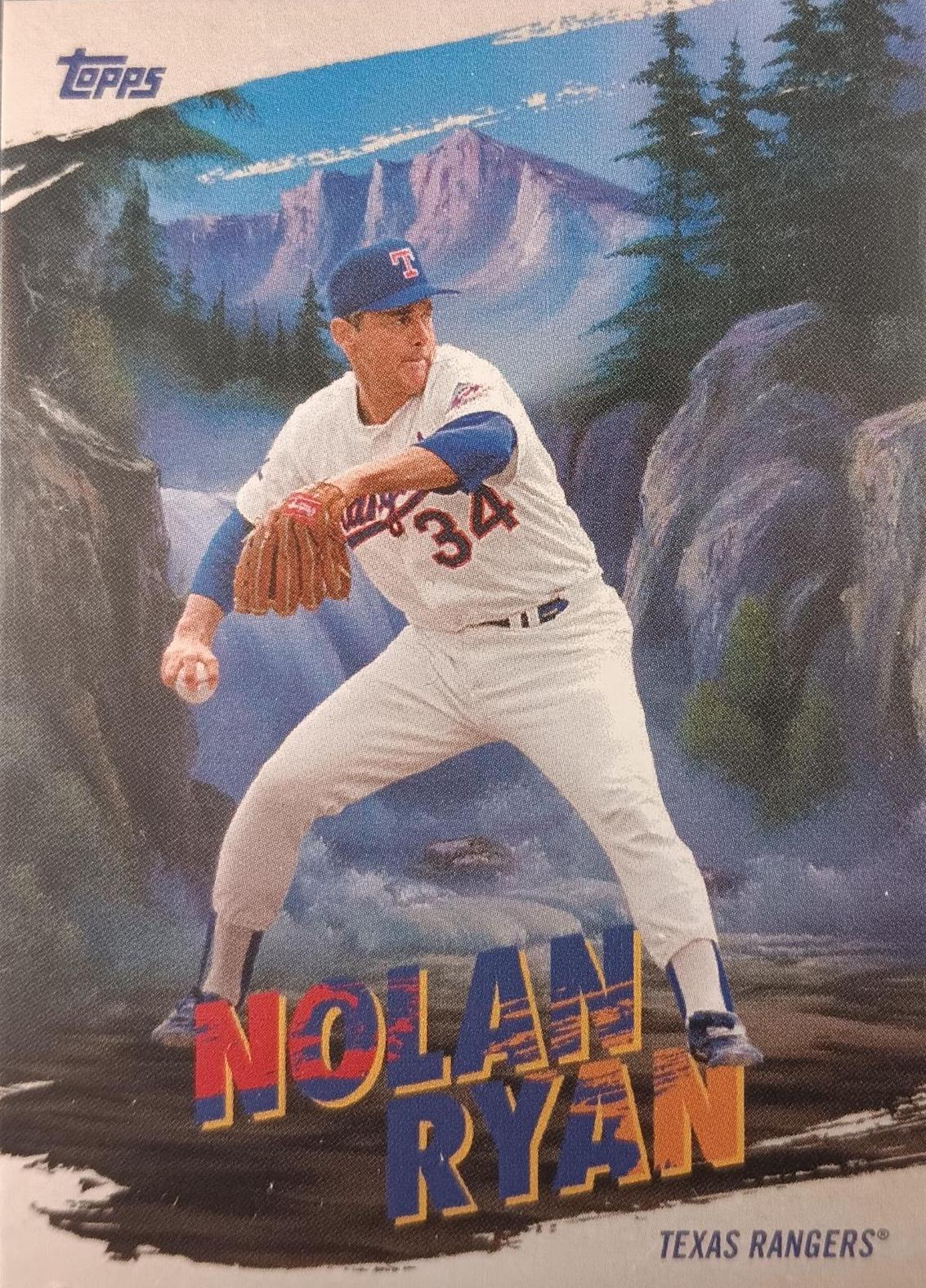 Nolan Ryan #PC-1 Prices | 2023 Topps X Bob Ross The Joy Of Painting the ...