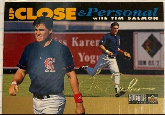 Tim Salmon [Gold Signature] | Ungraded | 1994 Collector's Choice