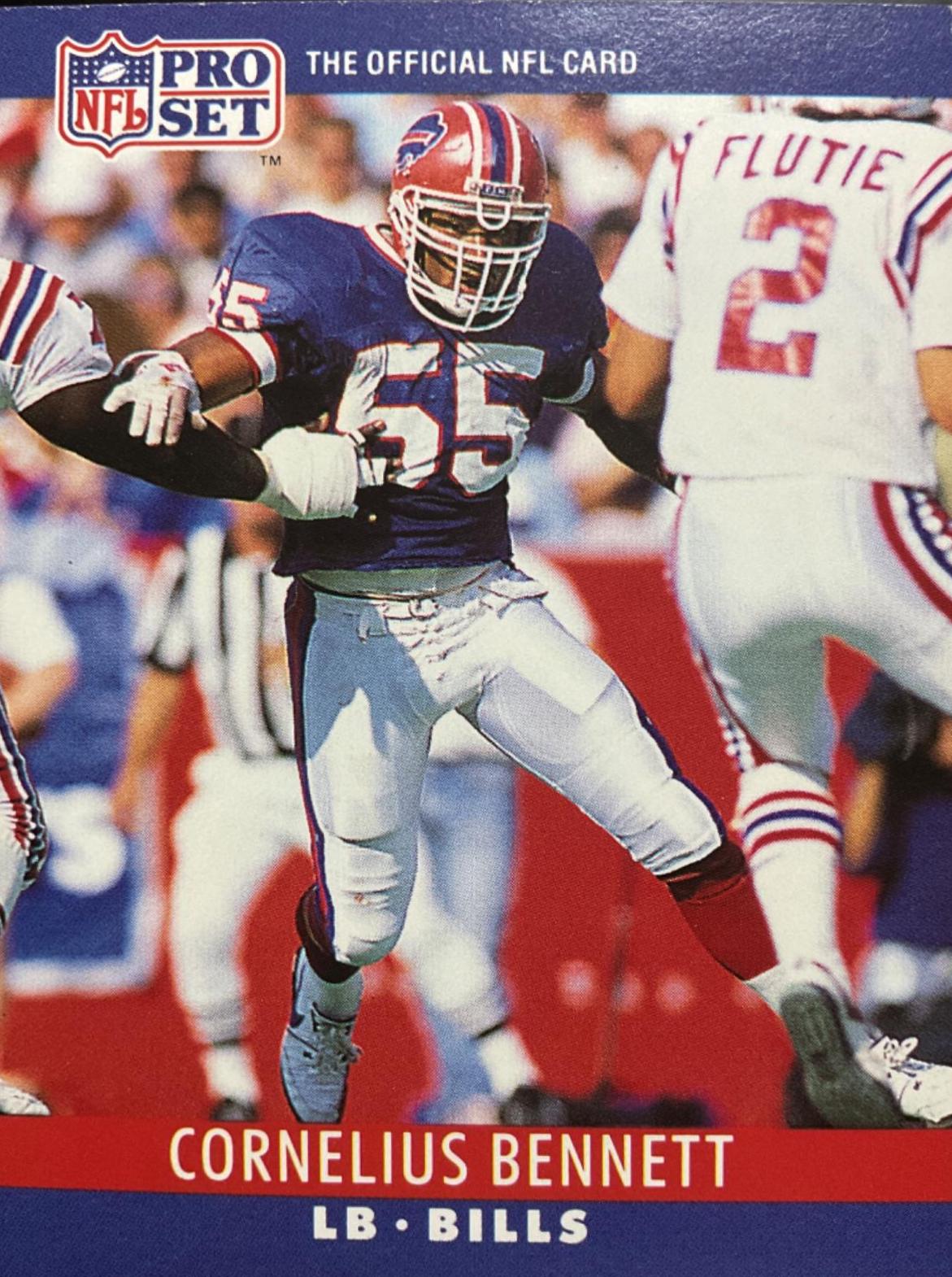 Cornelius Bennett #39 Prices | 1990 Pro Set | Football Cards