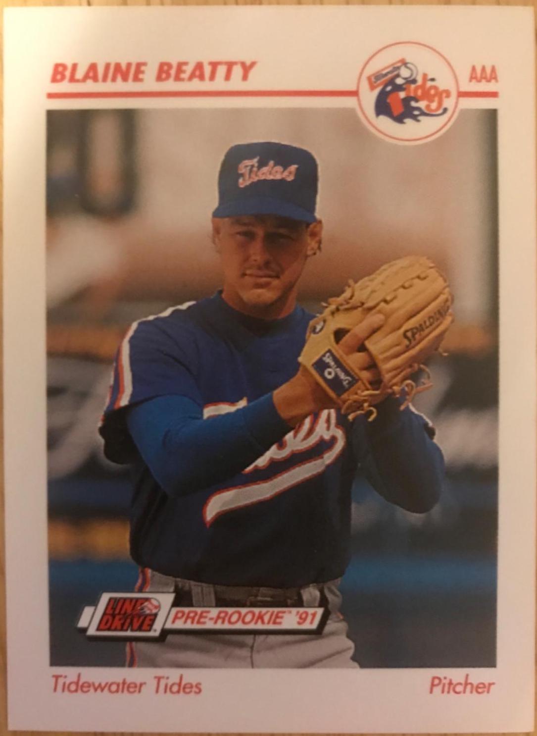 Blaine Beatty #552 Prices | 1991 Impel Line Drive | Baseball Cards