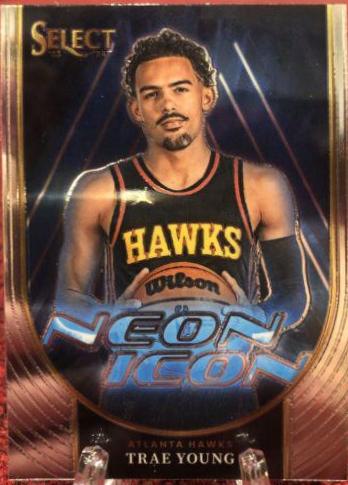 Trae Young #18 Prices | 2023 Panini Select Neon Icon | Basketball Cards
