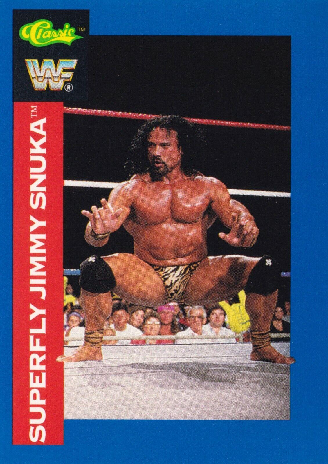 Superfly Jimmy Snuka #95 Prices | 1991 Classic WWF | Wrestling Cards
