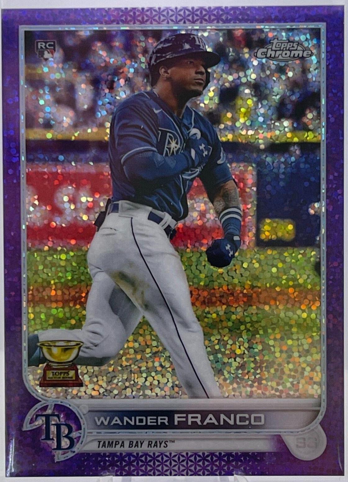 Wander Franco [Purple Speckle] #35 Prices | 2022 Topps Chrome ...